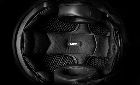 AV2 Vendetta Fixed Wing Helmet - LIFT Airborne Technologies